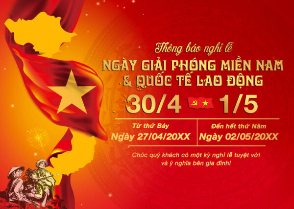 Tải 10+ mẫu poster 30/4 - 1/5 ấn tượng, miễn phí - In Viva